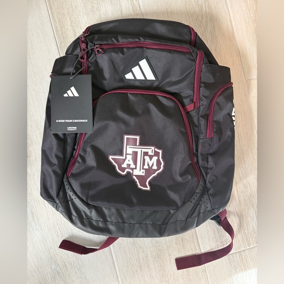 adidas | Bags | Adidas Texas Am 5star Team 2 Backpack Nwt | Poshmark